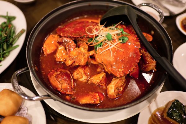 Taste of the Origins of Chilli Crab at Roland Restaurant